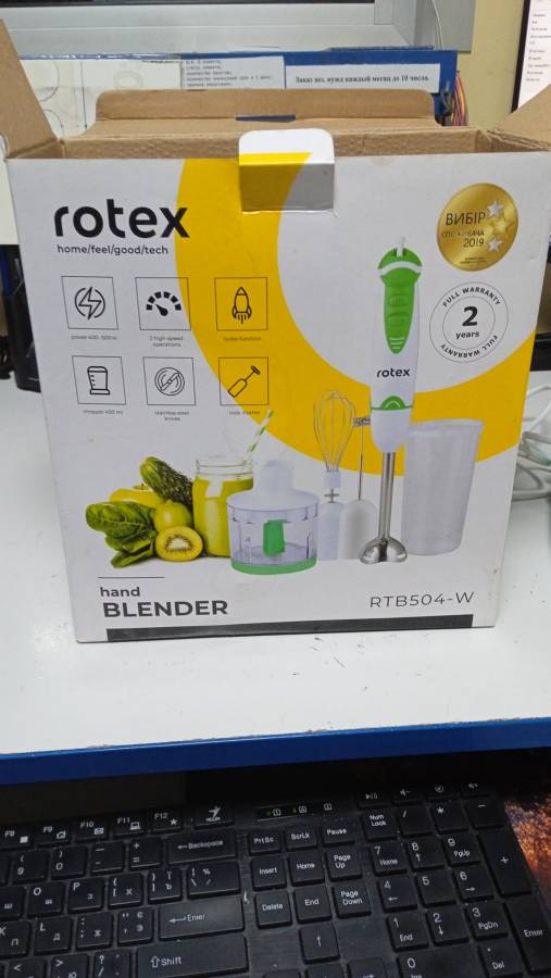Купити Блендер Rotex rtb504-w 01-200420048 | Техноскарб