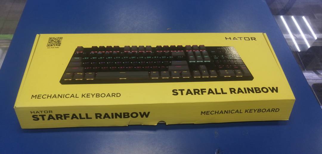 Купити Клавіатура Hator starfall rainbow origin 01-200431384 | Техноскарб