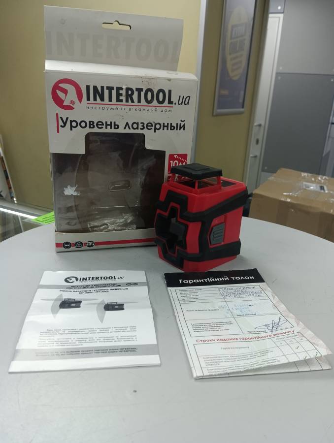 Купить Лазерный нивелир Intertool mt-3052 01-200449163 | Техноскарб