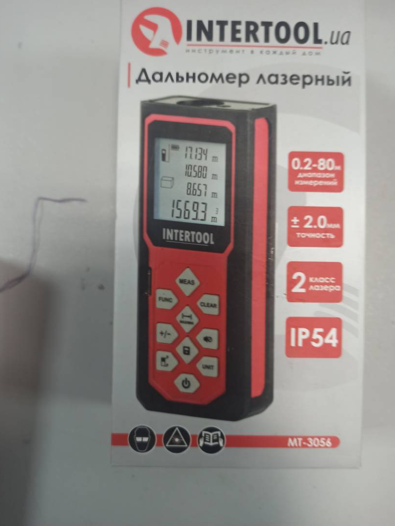 Купити Лазерний нівелір Intertool mt-3056 01-200364783 | Техноскарб