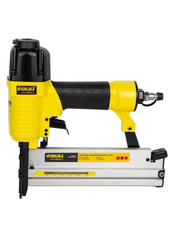 Степлер пневматичний під скобу Sigma 6713311 :: Техноскарб