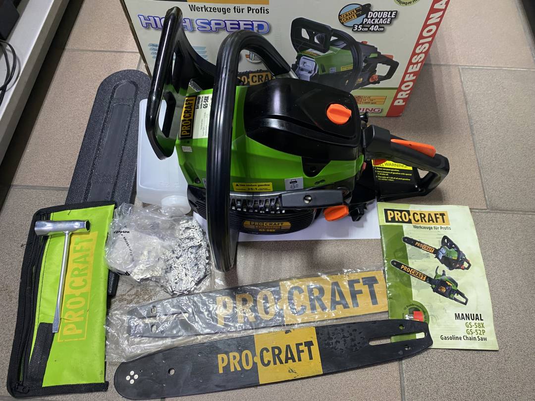 Купити Пила ланцюгова Procraft gs-58x 01-200439650 | Техноскарб