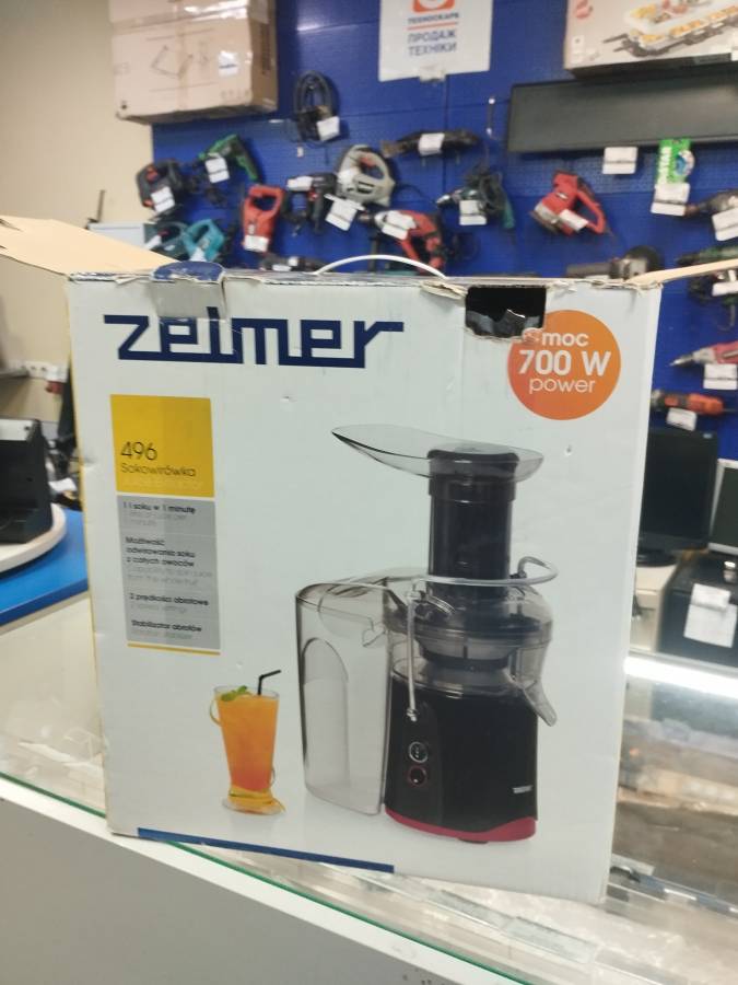 Купить Соковыжималка Zelmer 496 01-200274383 | Техноскарб