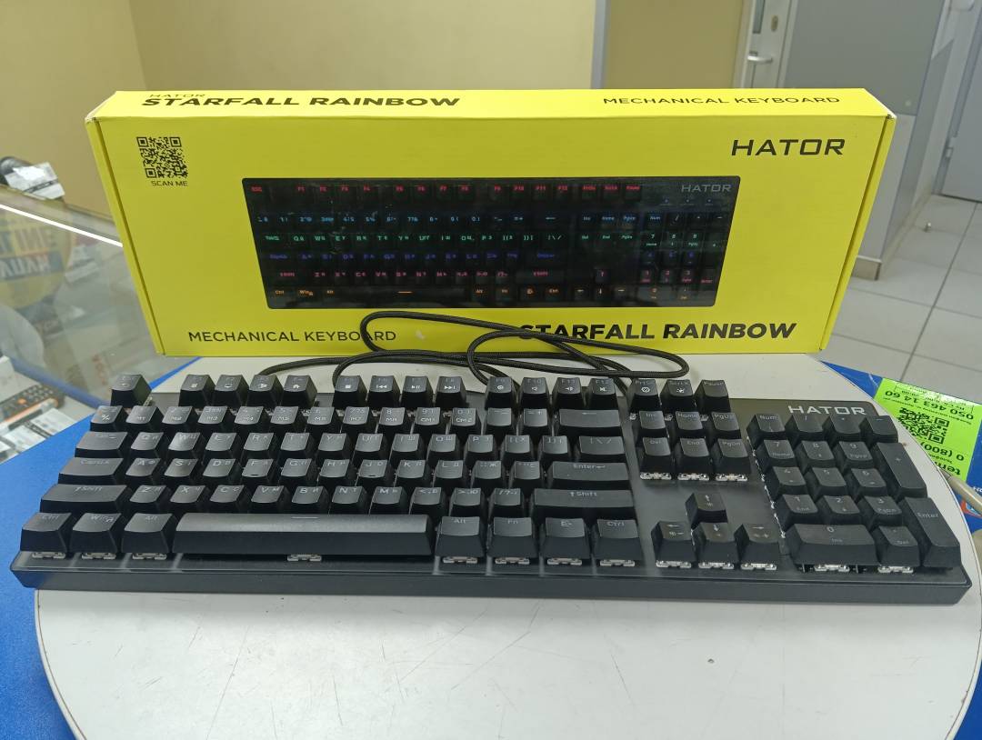 Купити Клавіатура Hator starfall rainbow origin 01-200319657 | Техноскарб