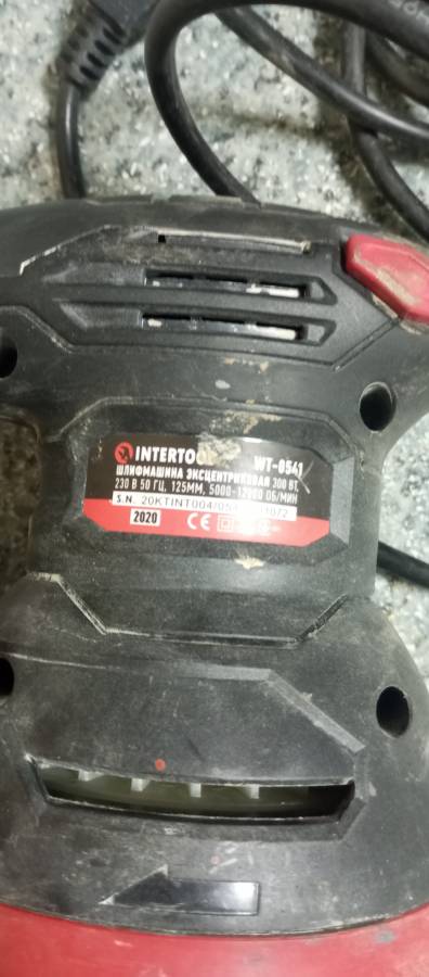 Купити Шліфмашина вібро Intertool wt-0541 01-200423705 | Техноскарб